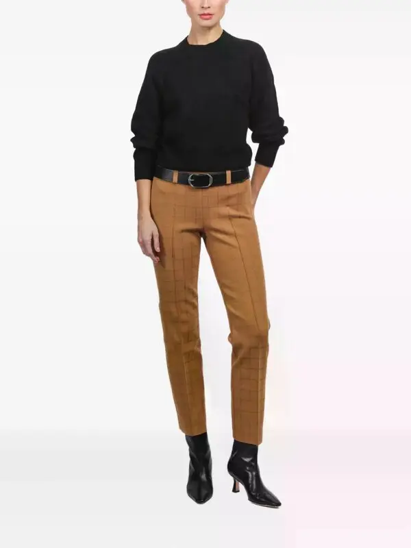HIGH SPORT Checked Trousers
