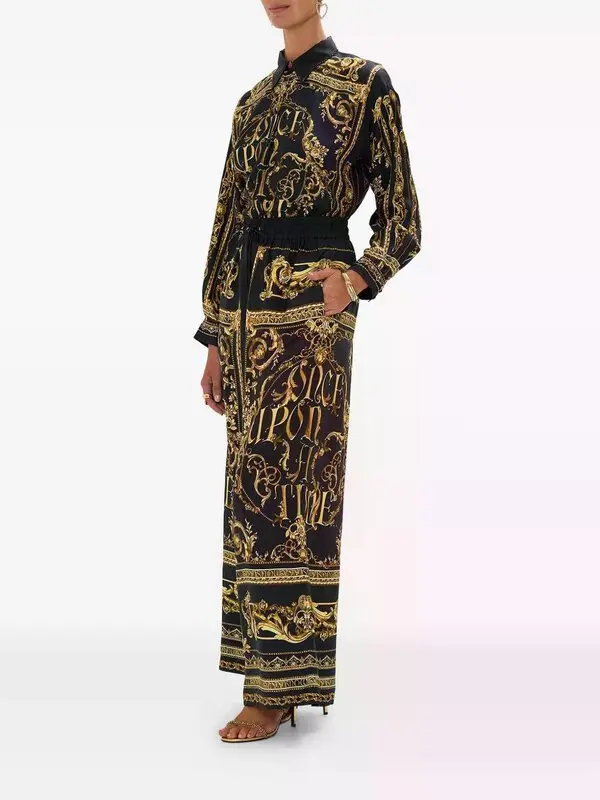 Camilla Once Upon A Time Wide-leg Trousers - Blue