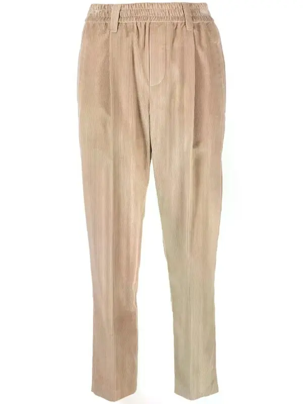 Brunello Cucinelli Pressed-crease Tailored Trousers