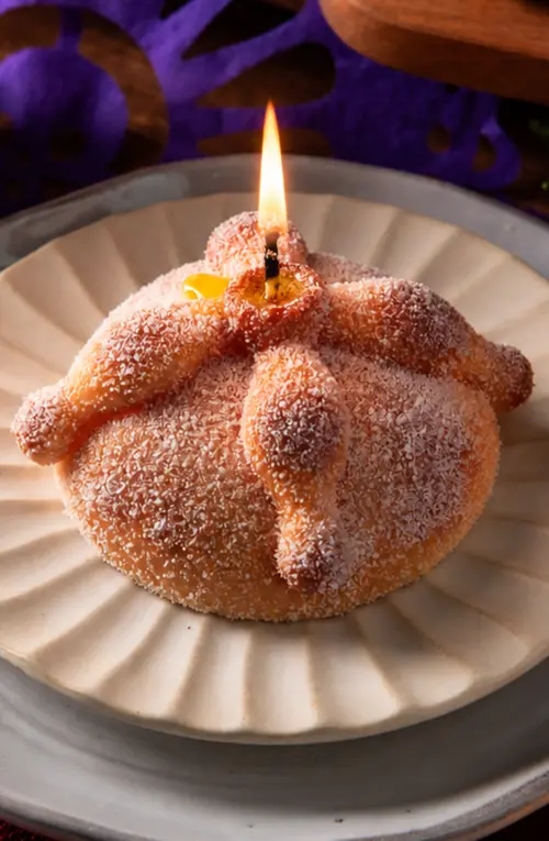 SOUTHLAKE GIFTS Pan De Muerto Candle