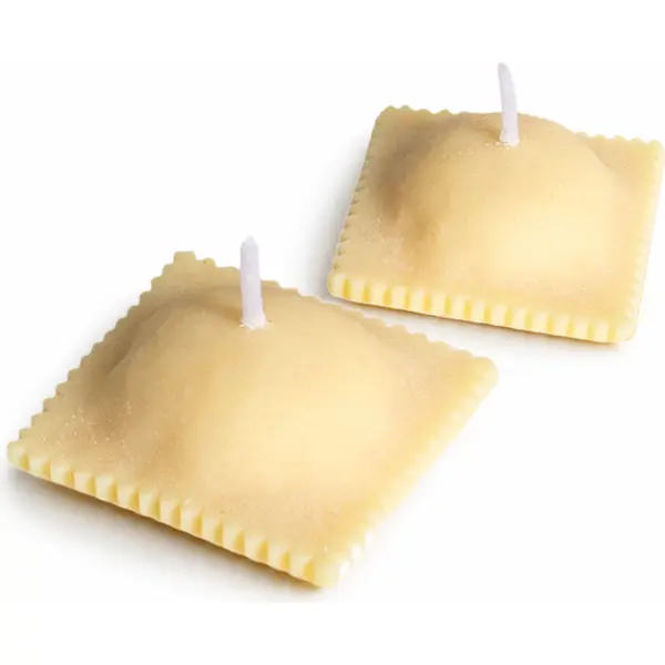 SOUTHLAKE GIFTS Pasta Candle - Ravioli 2-pack
