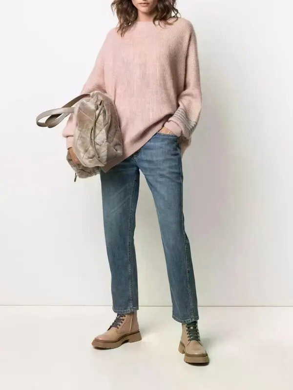 Brunello Cucinelli Mid-rise Straight-leg Jeans