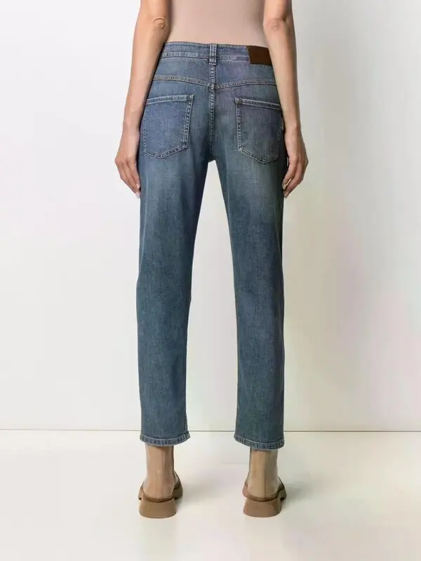Brunello Cucinelli Mid-rise Straight-leg Jeans