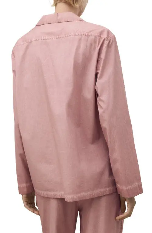 Mango Garment Dyed Button-up Shirt