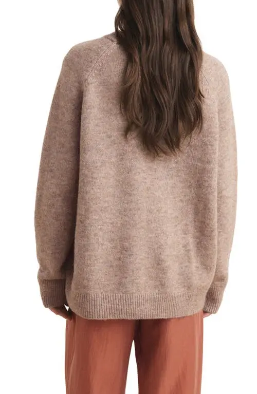 Mango Crewneck Sweater - Medium Pink