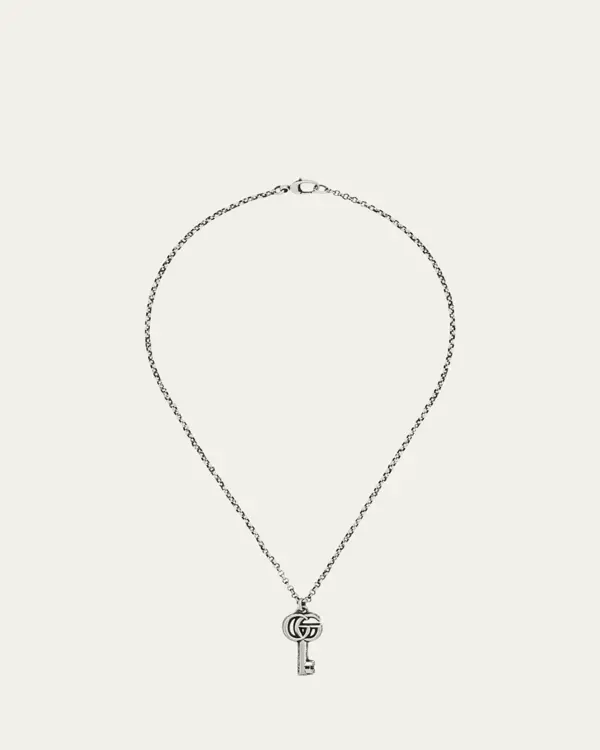 Gucci Gg Marmont Key Pendant Necklace
