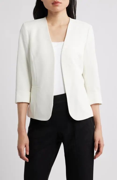 KASPER Stretch Crepe Blazer
