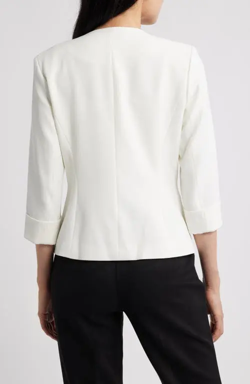 KASPER Stretch Crepe Blazer