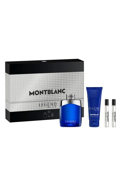 Montblanc Legend Blue Eau De Parfum Set $193 Value - No Color