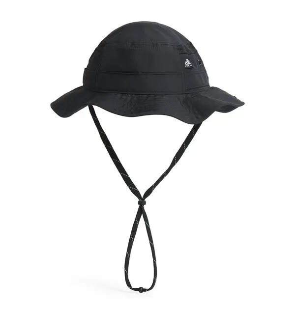 Ralph Lauren Mesh-panelled Utility Bucket Hat - Black