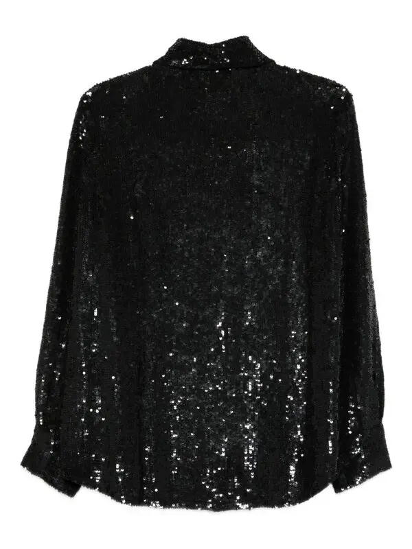 PAROSH Sequined Shirt