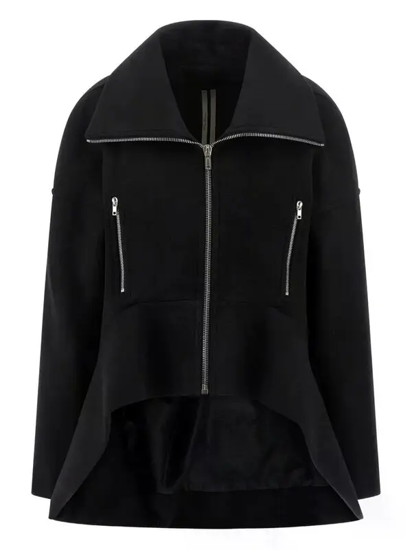 Rick Owens Virgin Wool Oversized Coat