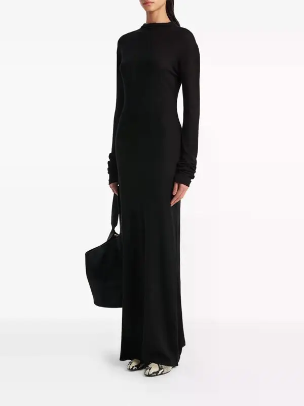 Khaite Long-sleeve Maxi Dress