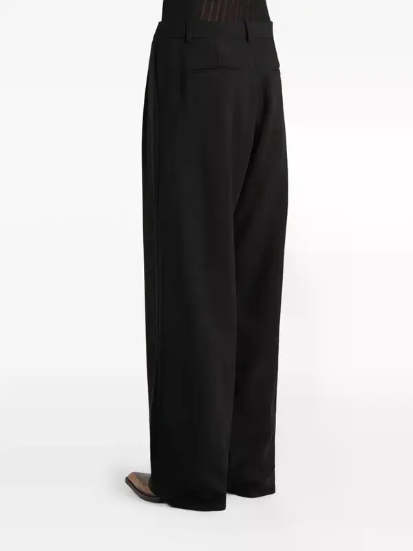 Khaite Belt-loops Pleated Trousers