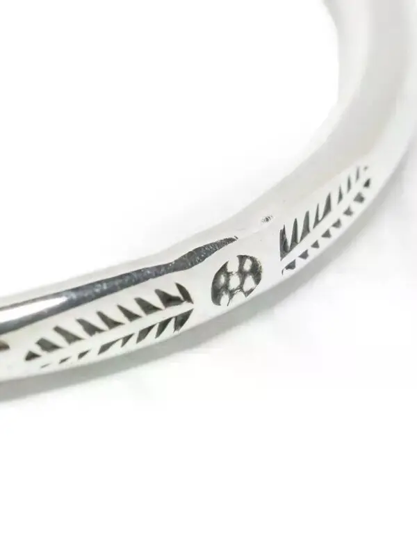 OBSIDIAN Engraved Cuff Bracelet