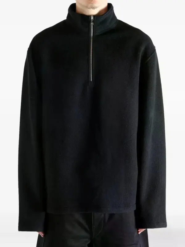 RIER Half-zip Wool Sweater