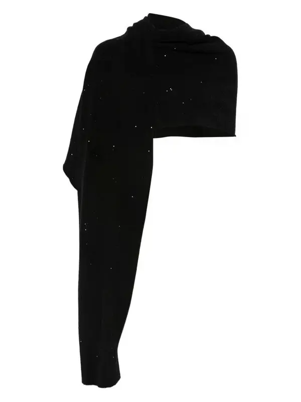 Antonelli Firenze Sequin-embellished Scarf - Black