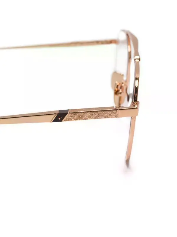 LEISURE SOCIETY Montez Pilot-frame Eyeglasses