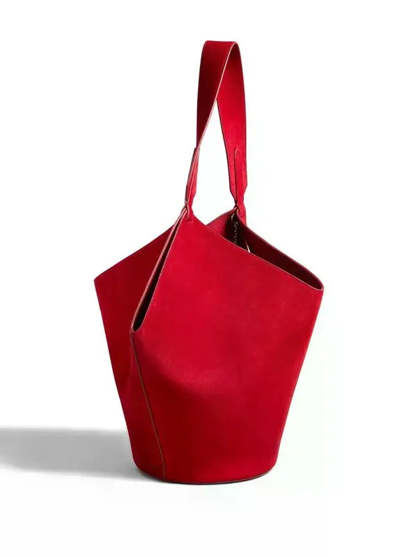 Khaite Small Lotus Tote Bag - Red