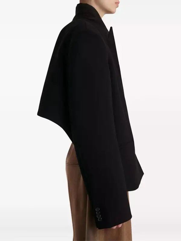 Khaite Notched Lapel Single-button Jacket