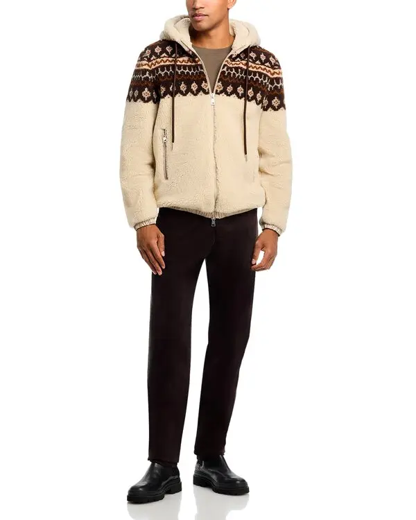 Moncler Jacquard Hooded Jacket