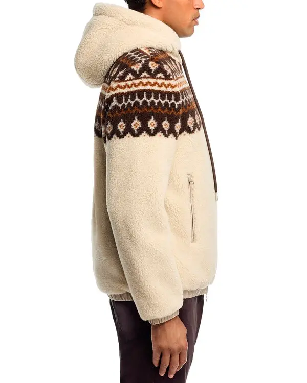 Moncler Jacquard Hooded Jacket
