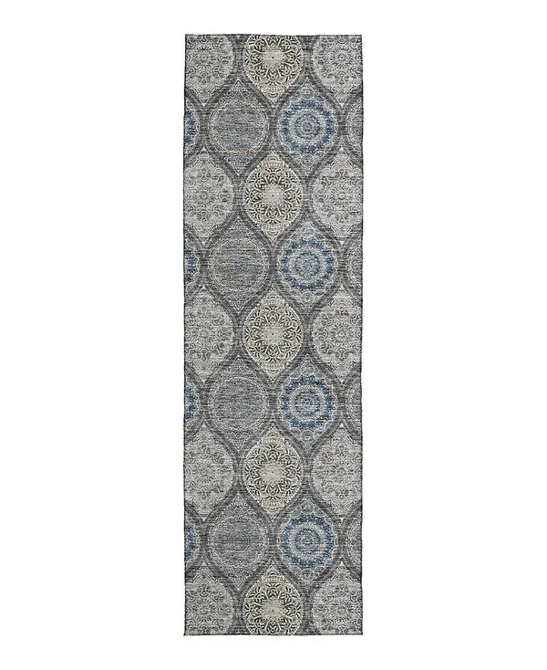 DALYN RUG COMPANY Solace Washable Sl1 Runner Area Rug 2'3 X 7'6 - Light/gray