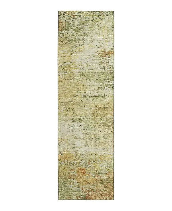 DALYN RUG COMPANY Solace Washable Sl5 Runner Area Rug 2'3 X 7'6 - Green