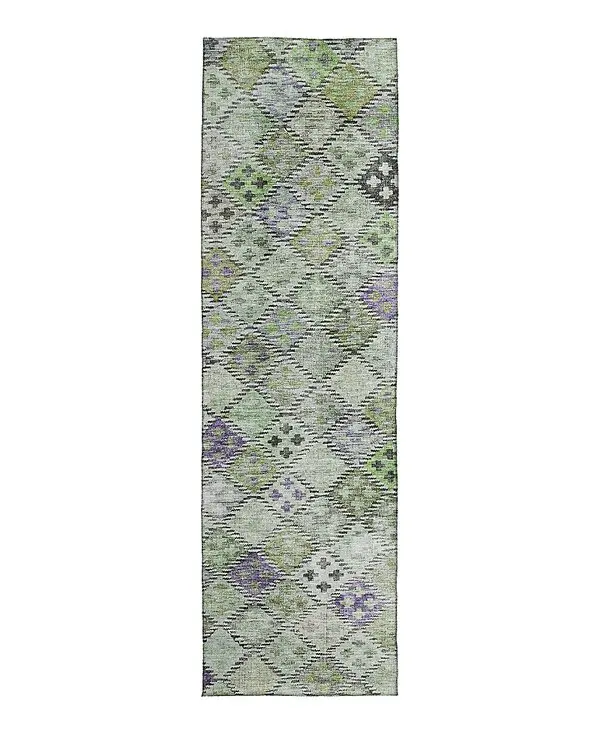 DALYN RUG COMPANY Solace Washable Sl6 Runner Area Rug 2'3 X 7'6 - Green