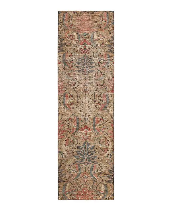 DALYN RUG COMPANY Solace Washable Sl7 Runner Area Rug 2'3 X 7'6 - Tan/beige