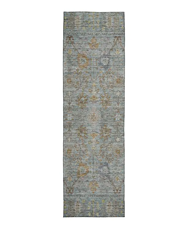 DALYN RUG COMPANY Solace Washable Sl9 Runner Area Rug 2'3 X 7'6 - Indigo