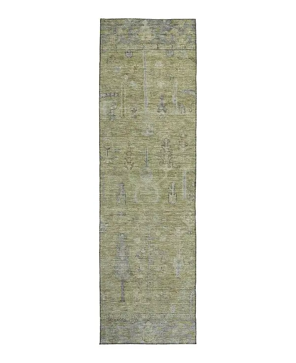 DALYN RUG COMPANY Solace Washable Sl11 Runner Area Rug 2'3 X 7'6 - Green
