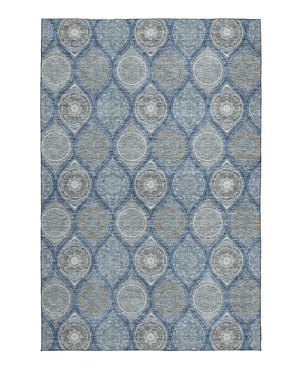 DALYN RUG COMPANY Solace Washable Sl1 Area Rug 2'5 X 3'8 - Blue