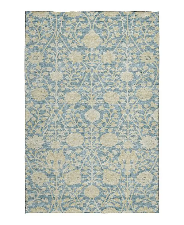 DALYN RUG COMPANY Solace Washable Sl8 Area Rug 2'5 X 3'8 - Blue