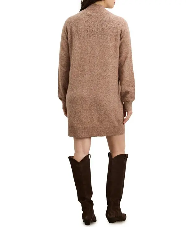 Hatch Collection Cozy Pointelle Poise Mini Maternity Dress