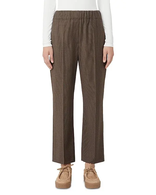 Max Mara Wool Blend Ankle Pants