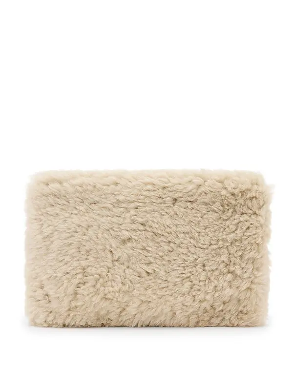 ALLSAINTS Bettina Shearling Clutch