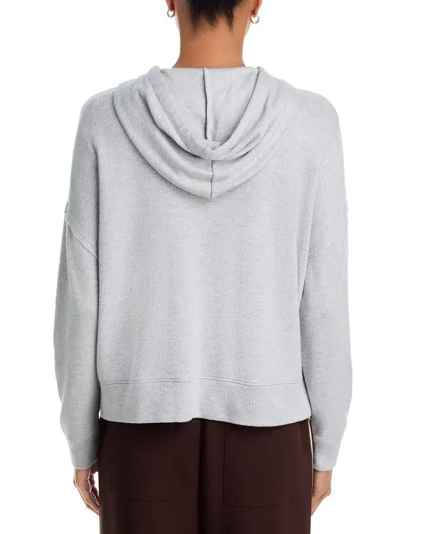 Rails Long Sleeve Hoodie - Heather Gray Brushed