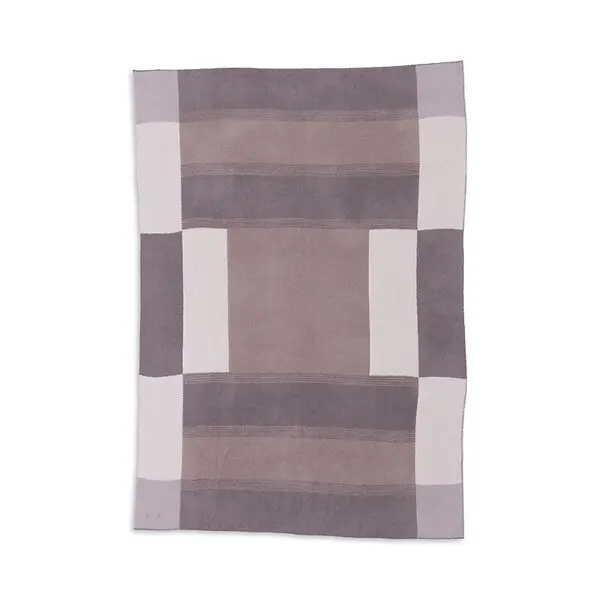 Barefoot Dreams Cozychic Costa Block Throw - Beach Rock