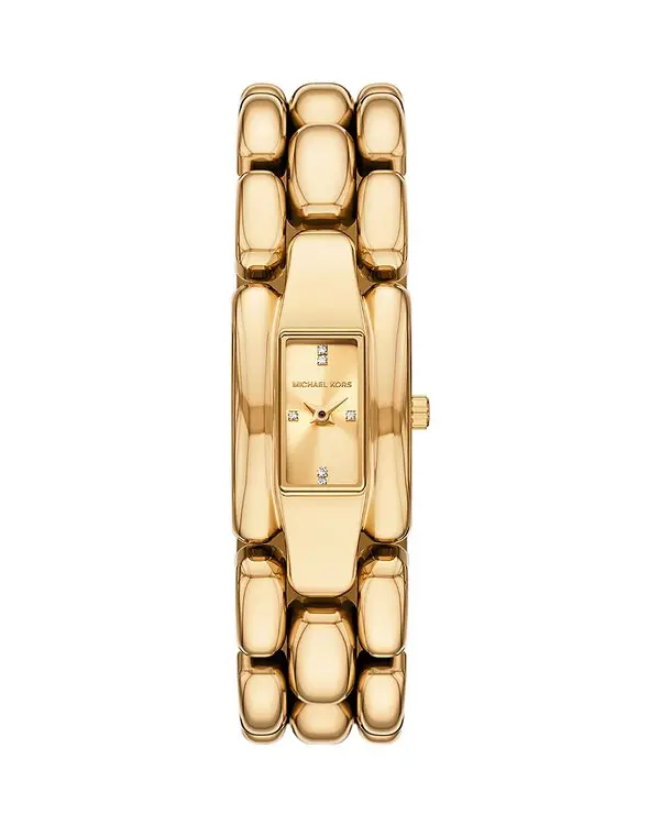 Michael Kors Hally Watch, 21mm - Gold/gold
