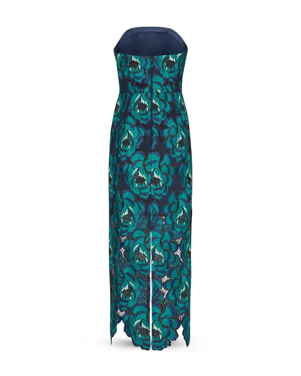 MILLY Kait Bloom Column Dress