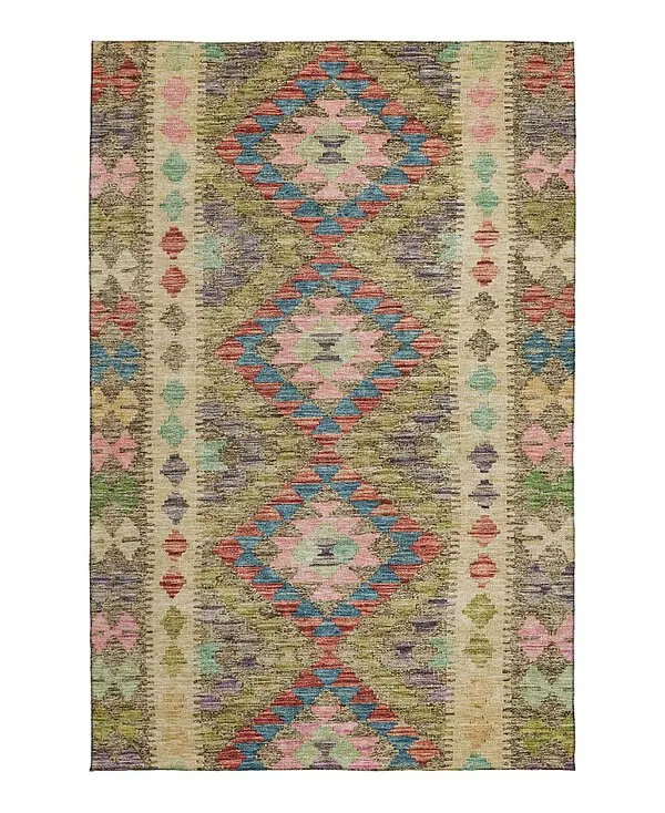 DALYN RUG COMPANY Solace Washable Sl13 Area Rug 2'5 X 3'8 - Green