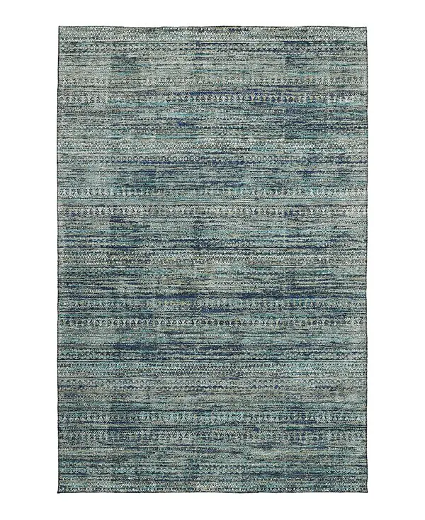 DALYN RUG COMPANY Solace Washable Sl3 Area Rug 8'10 X 10'0 - Blue