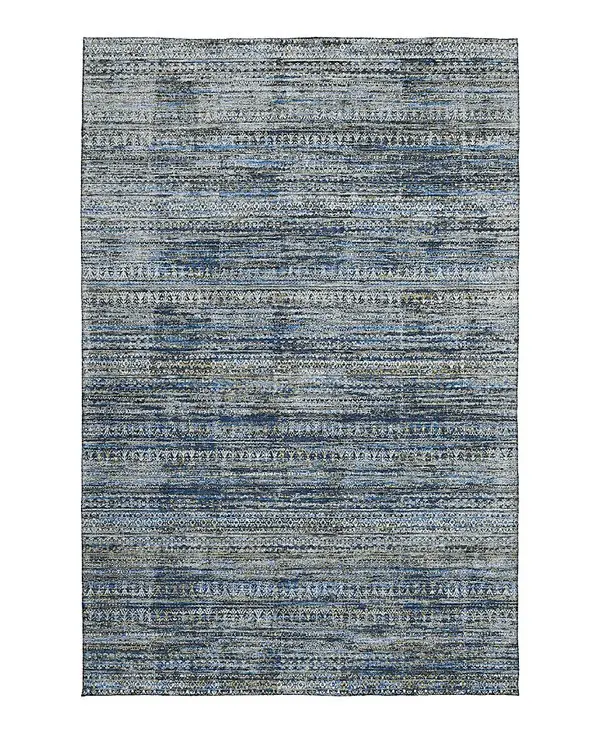 DALYN RUG COMPANY Solace Washable Sl3 Area Rug 3'0 X 5'0 - Indigo