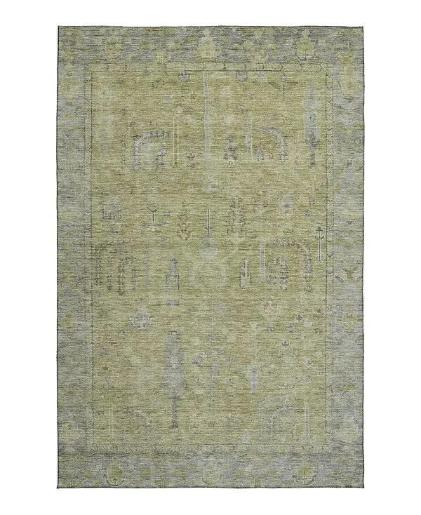 DALYN RUG COMPANY Solace Washable Sl11 Area Rug 3'0 X 5'0 - Green