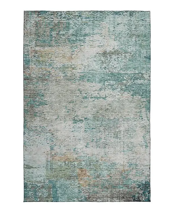 DALYN RUG COMPANY Solace Washable Sl5 Area Rug 8'10 X 10'0 - Blue