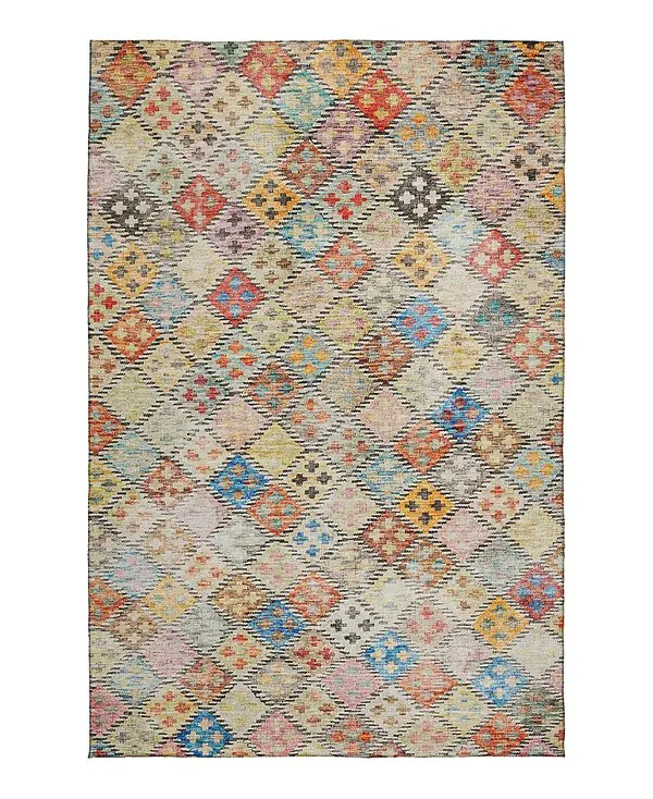 DALYN RUG COMPANY Solace Washable Sl6 Area Rug 8'10 X 10'0 - Orange