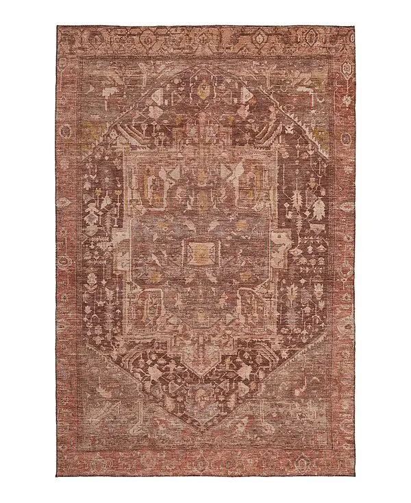 DALYN RUG COMPANY Solace Washable Sl14 Area Rug 8'10 X 10'0 - Red