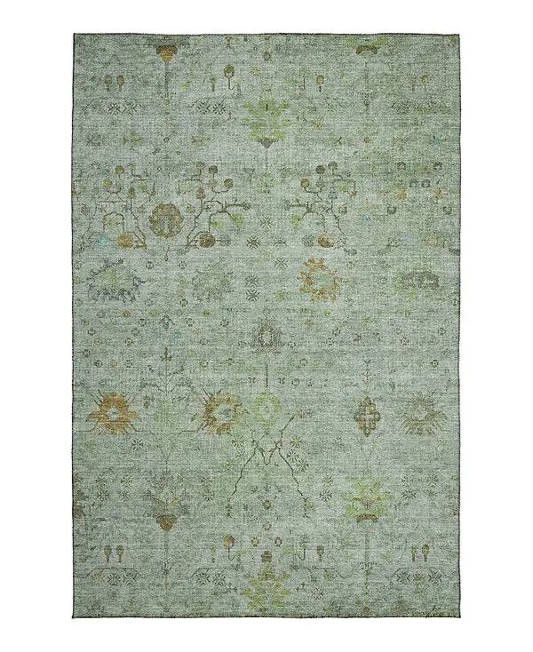 DALYN RUG COMPANY Solace Washable Sl4 Area Rug 9'0 X 12'0 - Green