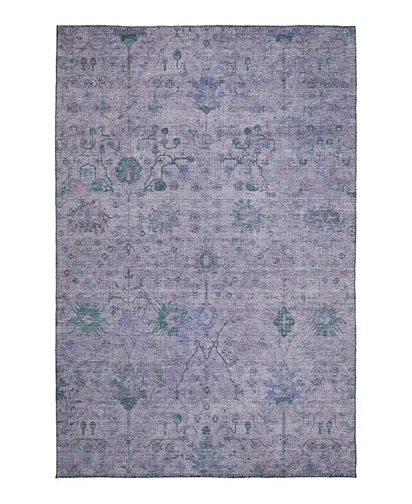 DALYN RUG COMPANY Solace Washable Sl4 Area Rug 9'0 X 12'0 - Purple